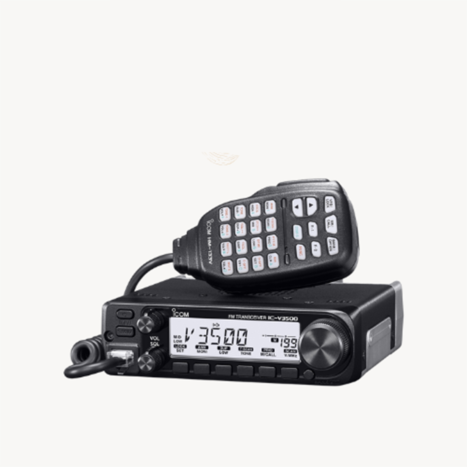 جهاز لاسلكي ايكوم سيارة icom v 3500 بتردد VHF – عالم النداء