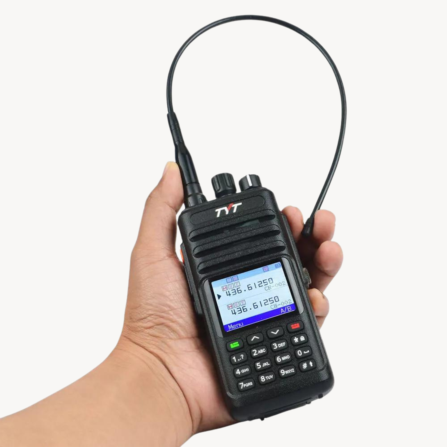 جهاز لاسلكي TYT 8200 بتردد ( UHF + VHF ) – عالم النداء